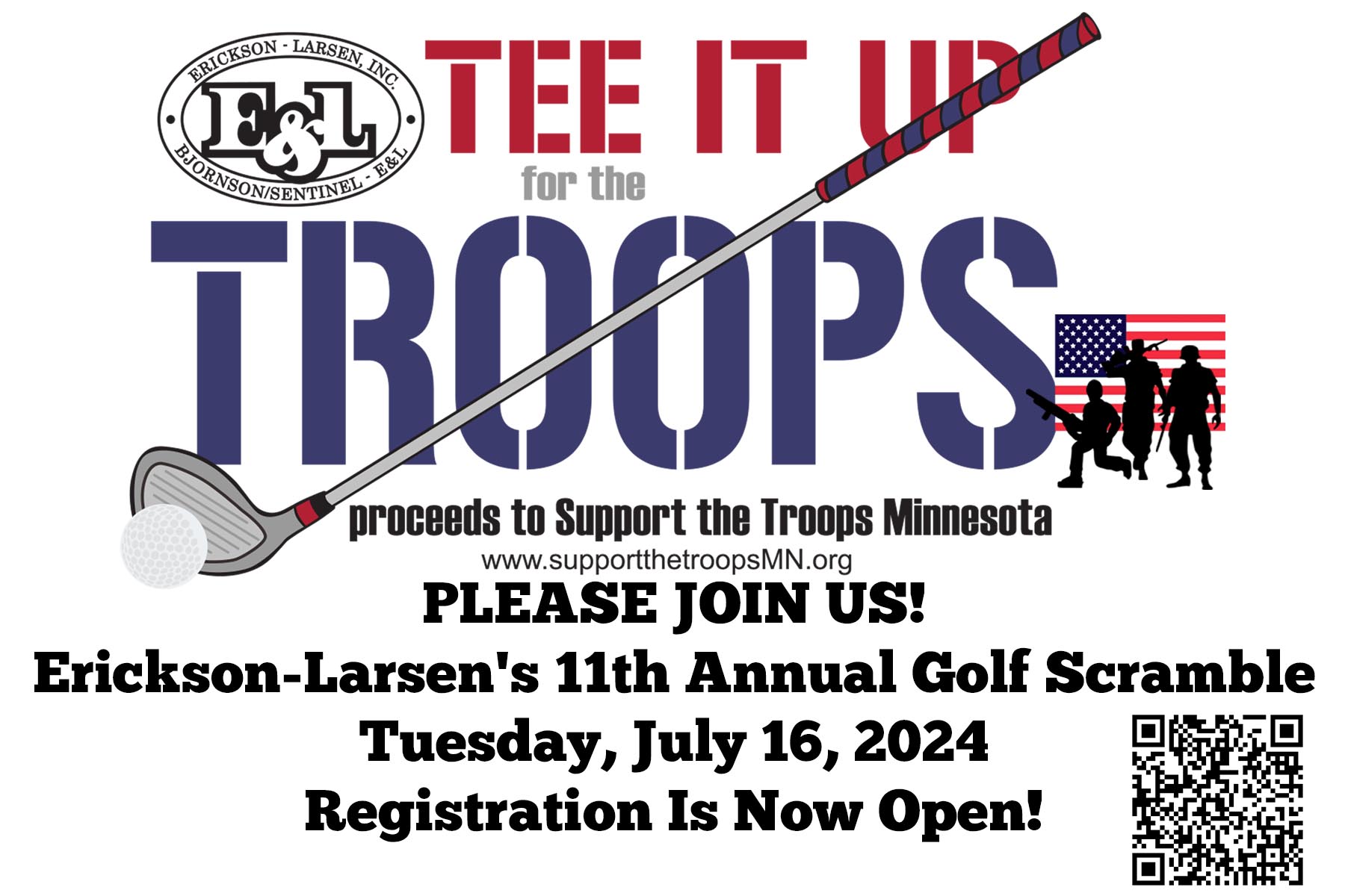 Join Us for Our Charity Golf Scramble to Benefit, Support the Troops ...